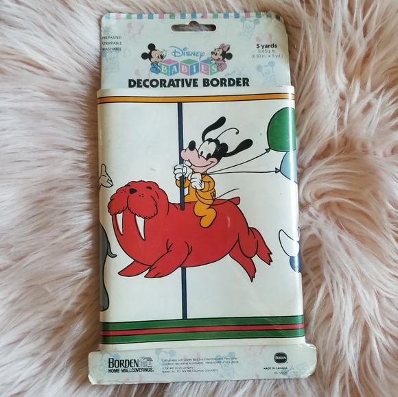 Disney | Other | Vintage Disney Babies Wall Border | Poshmark